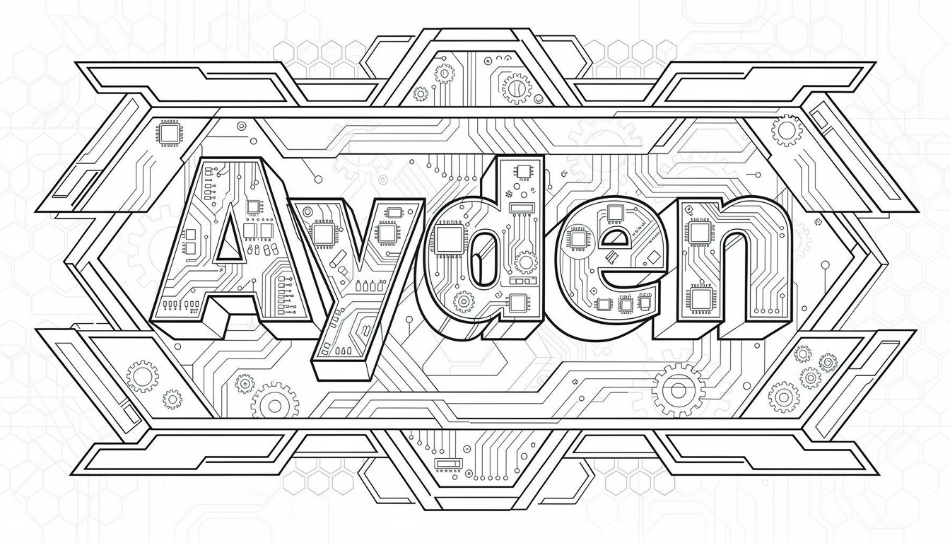 Coloriage Ayden | Télécharger PDF Gratuit | Colorazen