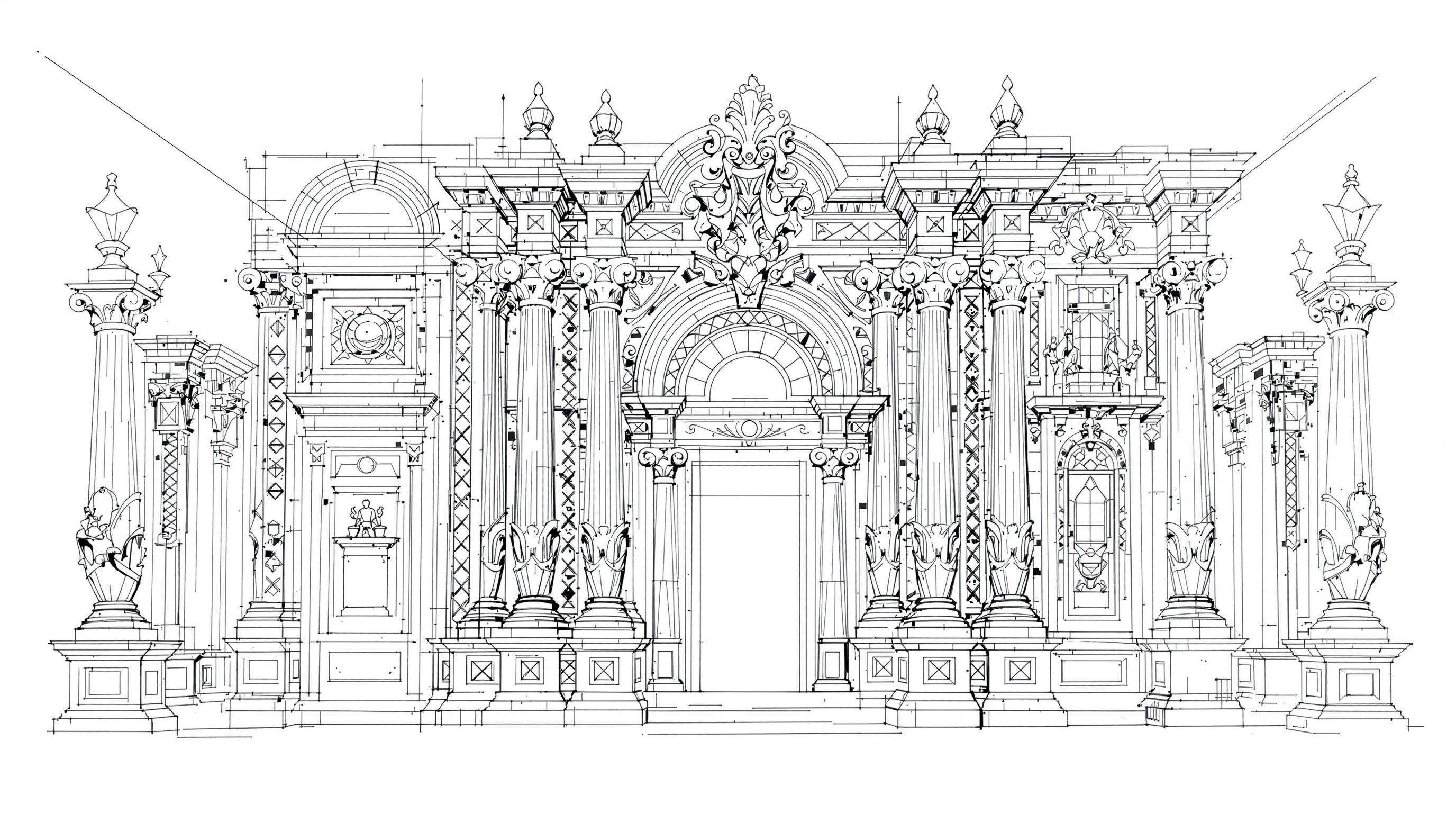 Sketching Architecture Why Do I Love Baroque Architecture