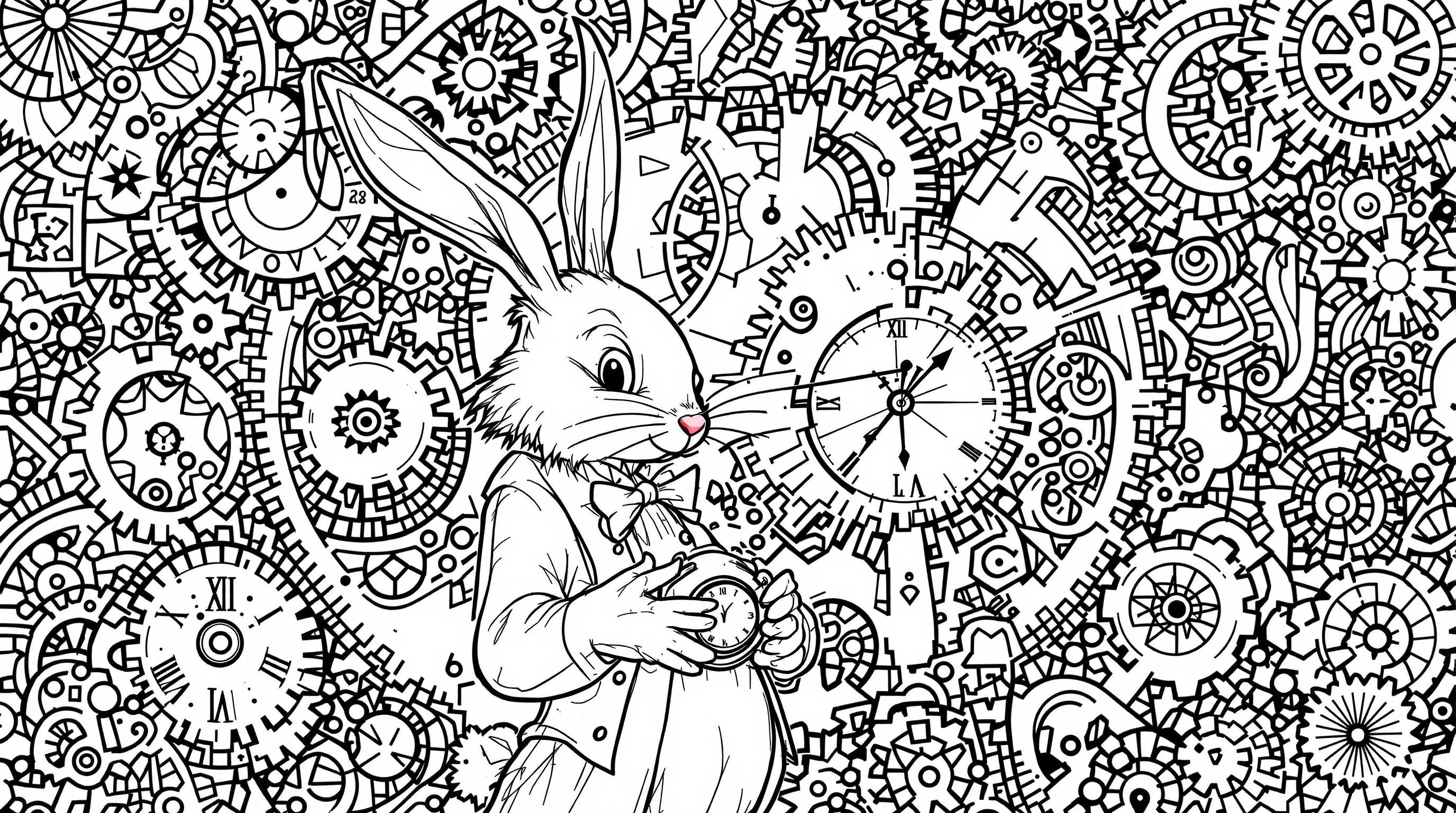 Alice Nel Paese Delle Meraviglie Pagine Da Colorare Bruco
