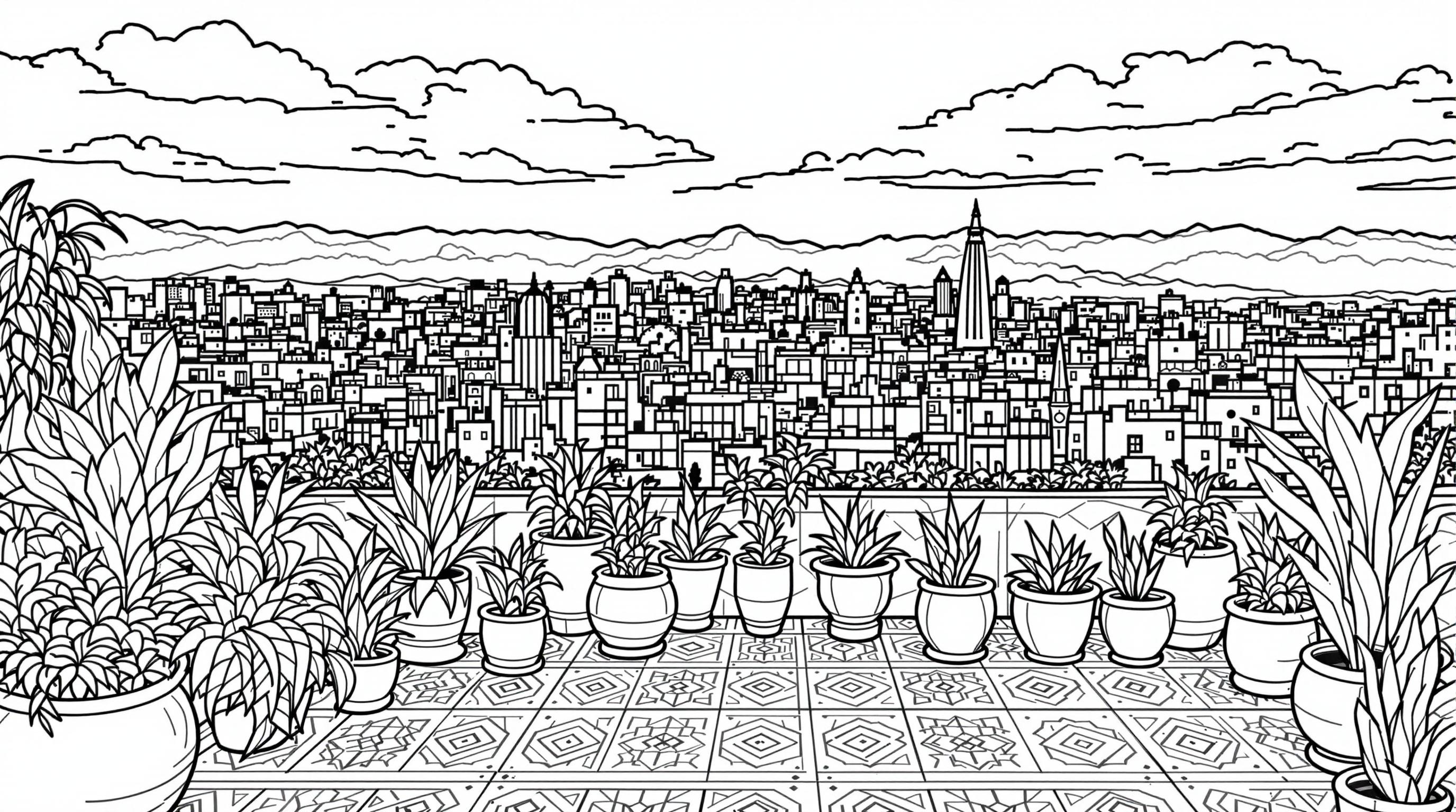 Barcelona Coloring Pages For Girls